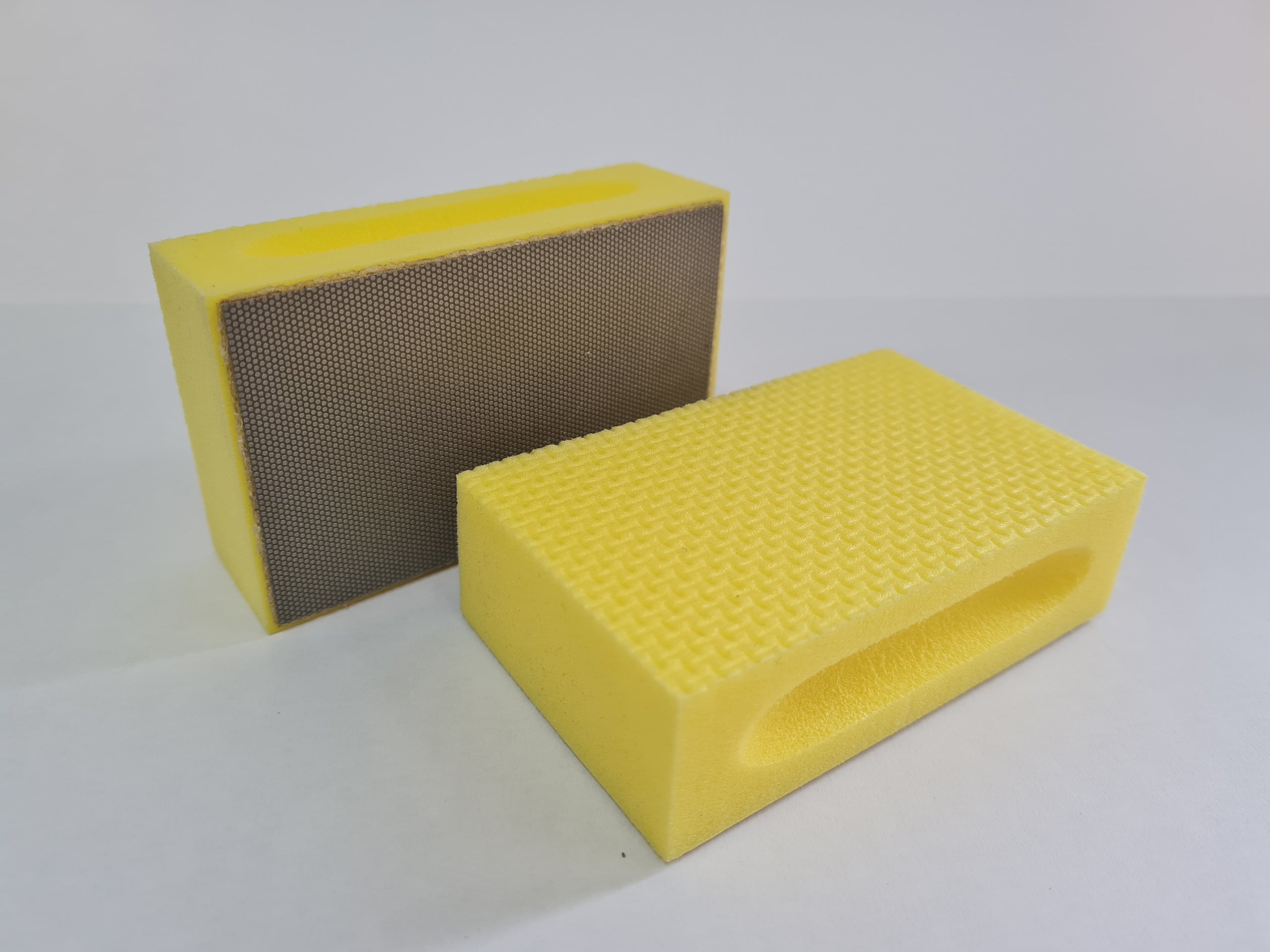 Diamond Hand Pad, Yellow