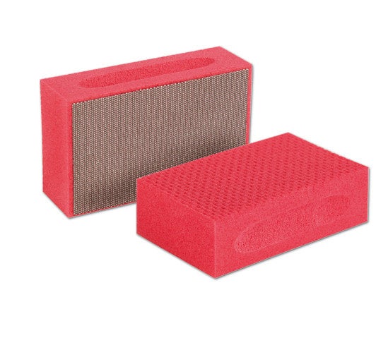 Diamond Hand Pad, Red